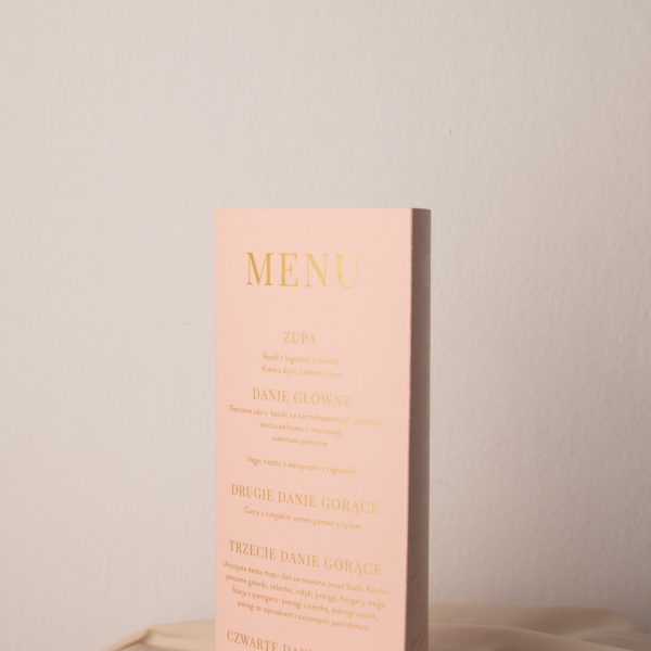 Menu ślubne stojące 3w1 Glamour - sklep Nelovstore.pl